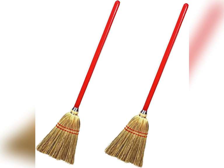 Rocky Mountain Goods Small Broom for Kids and Toddlers - Solid wood ...