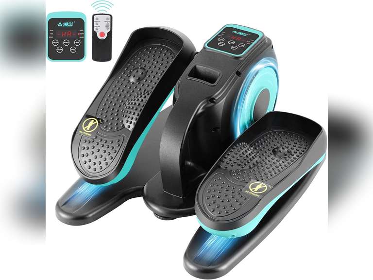 Under Desk Elliptical Machine, Ellipse Leg Exerciser for Seniors Adults ...