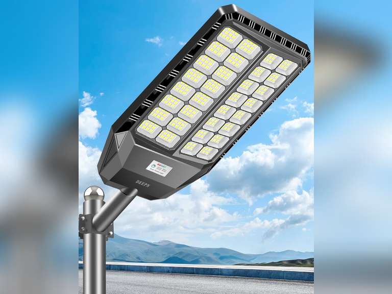 7000W Ultra-Large Solar Street Light, IP67 Solar Parking Lot Lights ...