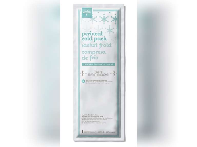 Medline Standard Perineal Cold Packs, 4.5" x 14.25", Pack of 24, Ideal ...