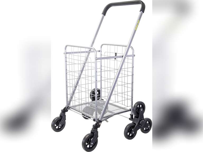 dbest products Stair Climber Cruiser Cart Shopping Grocery Rolling ...