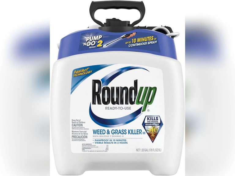 Roundup Ready-to-Use Weed & Grass Killer III - with Pump 'N Go 2 ...