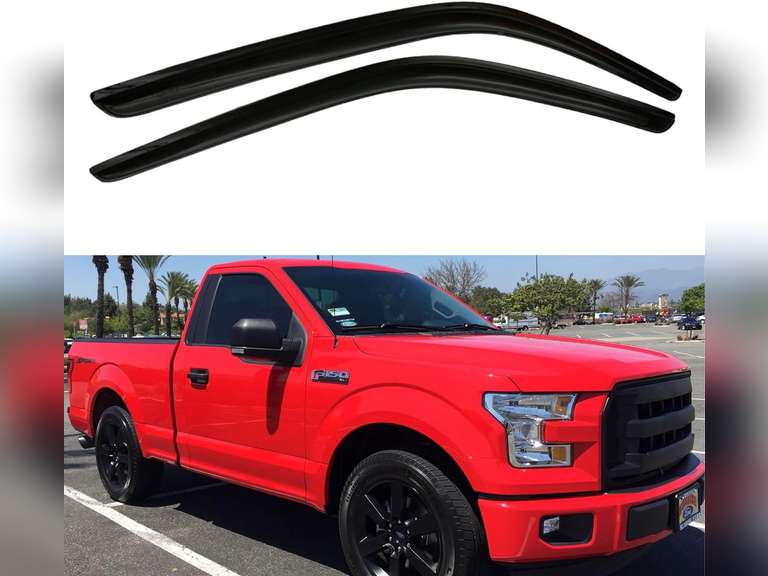 Window Rain Guards for 2015-2024 Ford F150, Window Vent Visors Shades ...