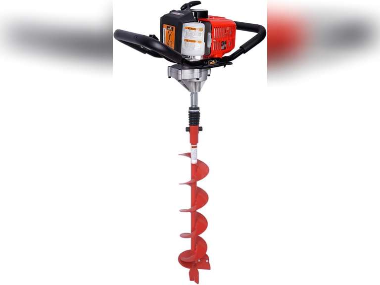 THUNDERBAY Partner Up 1 Man Earth Auger with 43cc, 2 Cycle Engine, with ...