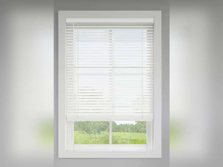 LEVOLOR Trim+Go 2-in Slat Width 23-in x 72-in Cordless White Faux Wood 44.99 - Quarter Price