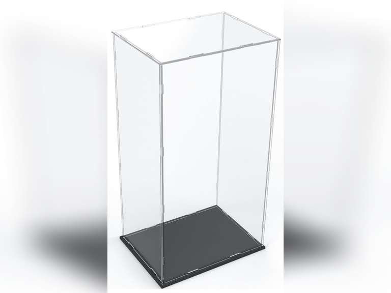DuvinDD Acrylic Display Case for Large Collectibles, 29 inch Tall Clear ...