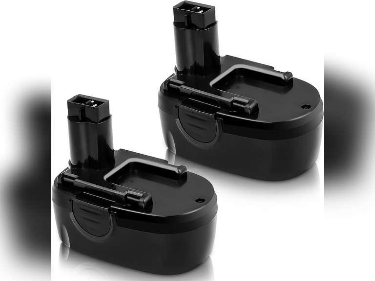 2 PACK 3600mAh WA3152 WA3127 Battery Ni-Mh Replacement for Worx 18V ...