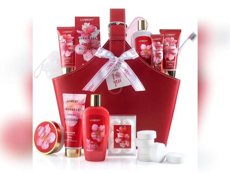 Mothers Day Home Spa Kit Gift Set Japanese Cherry Blossom Bath Set mothers-day-home-spa-kit-gift-set-japanese-cherry-blossom-bath-set