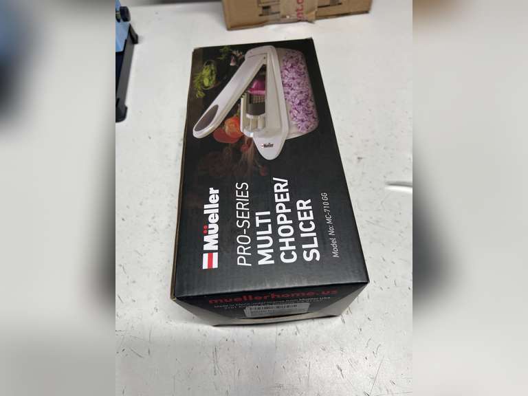 Mueller Pro-Series All-in-One, 12 Blade Vegetable Chopper, Mandoline ...