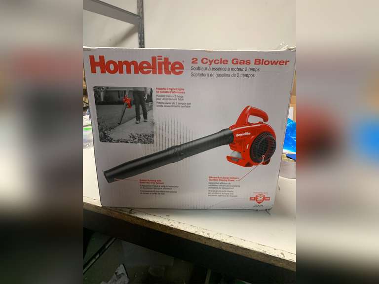 Homelite Leaf Blowers 150 mph 400 CFM 2-Cycle Handheld Gas Blower ...