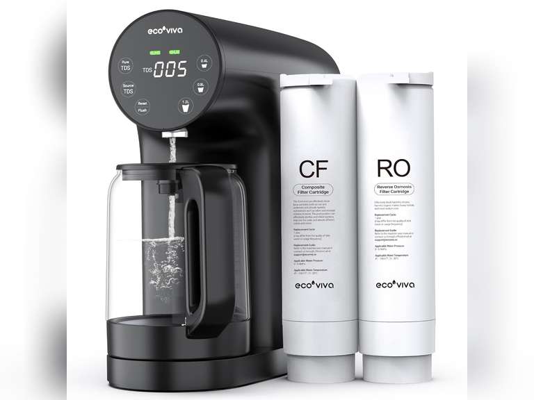 Countertop Reverse Osmosis System RO Water Filter, 5-Stage Filtration ...