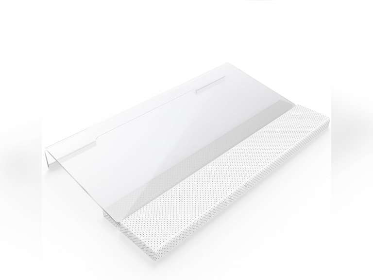 Computer Keyboard Stand Acrylic Tilted Keyboard Holder for Easy ...
