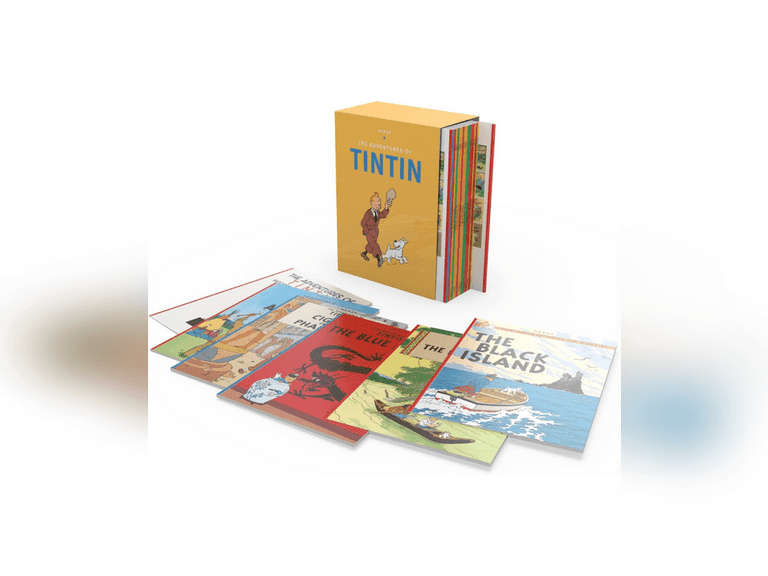 Tintin Paperback Boxed Set 23 titles 95 - Quarter Price