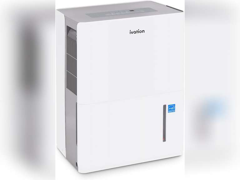 Ivation 1,500 Sq. Ft Energy Star Dehumidifier, Large Capacity ...