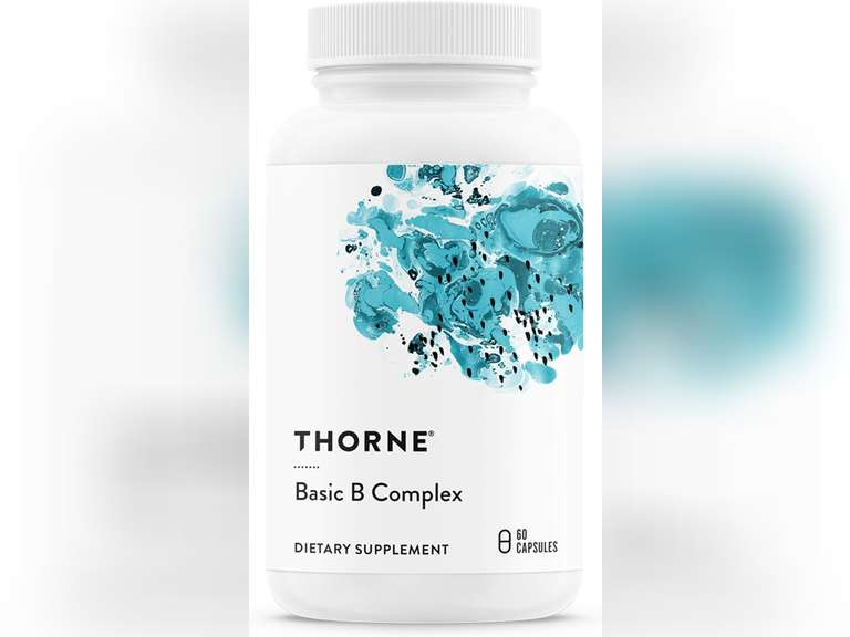 THORNE Basic B-Complex - Tissue-Ready Vitamin B Complex Supplement with ...