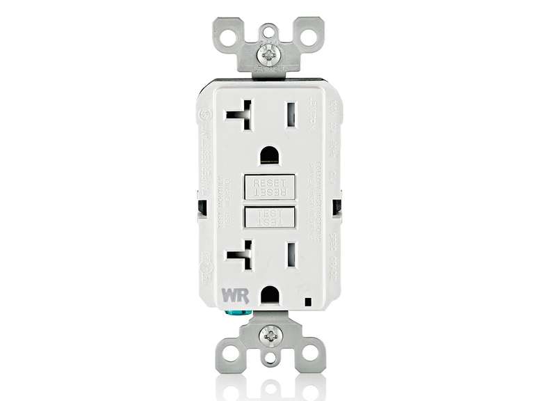 Leviton GFWT2-W Self-test SmartlockPro Slim GFCI Weather-Resistant and ...
