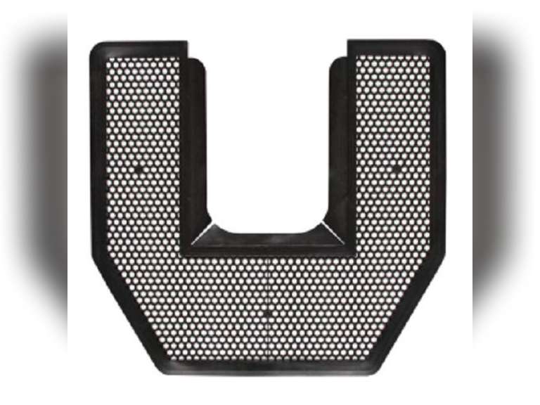 Tolco 220207 Deluxe Commode Floor Mat, 23.5" Height, 0.25" Width, Black ...