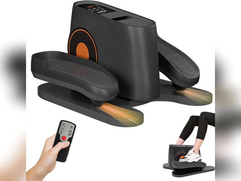 Under Desk Elliptical Machine, Electric Ellipse Leg Exerciser for ...