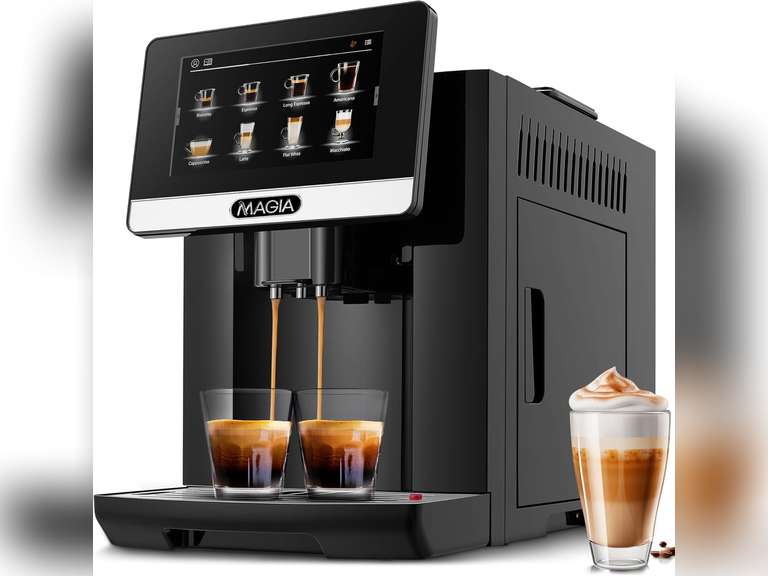 Zulay Magia Fully Automatic Espresso Machine With Grinder - 19 ...