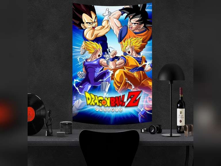 Dragon Ball Z Tapestry, Anime Tapestry, Dragon Ball Z Poster, Goku ...