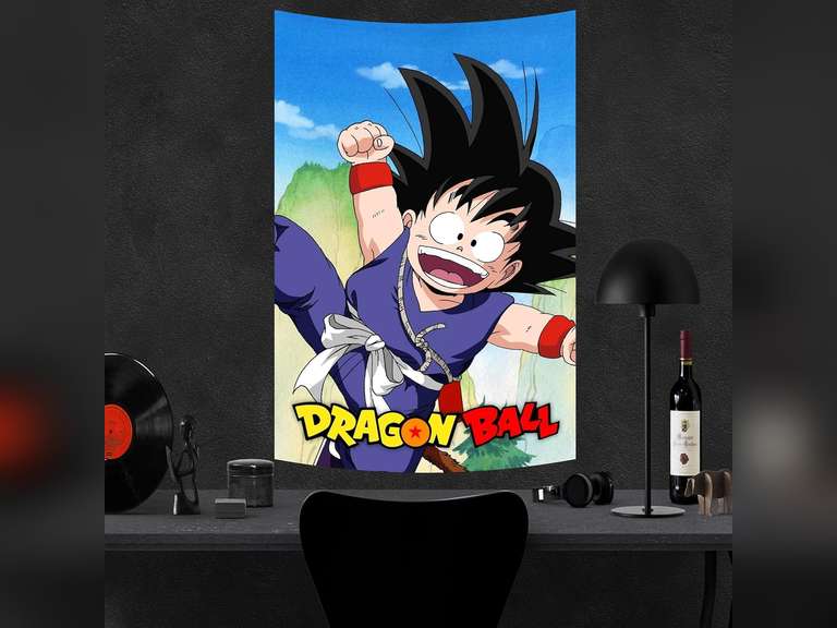 Dragon Ball Tapestry, Anime Tapestry, Dragon Ball Poster, Goku Poster ...