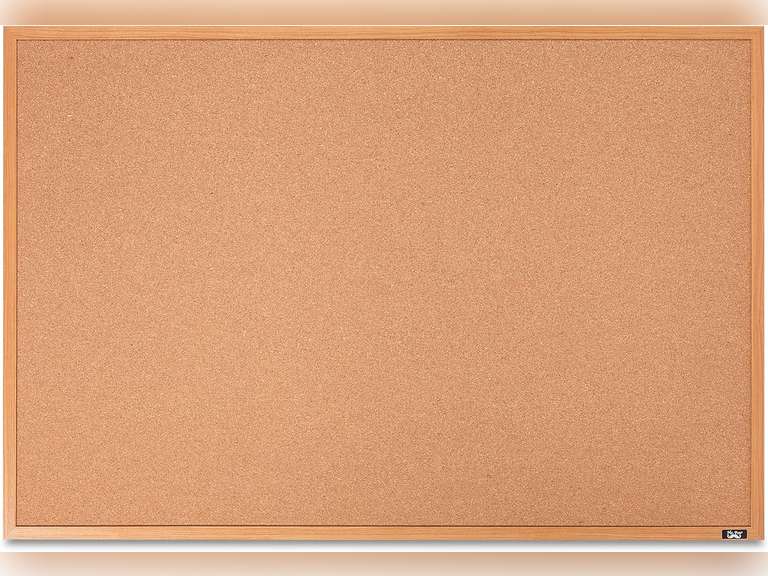 Mr. Pen- Cork Board, 24 x36 , Framed Cork Board, Push Pin Board for ...