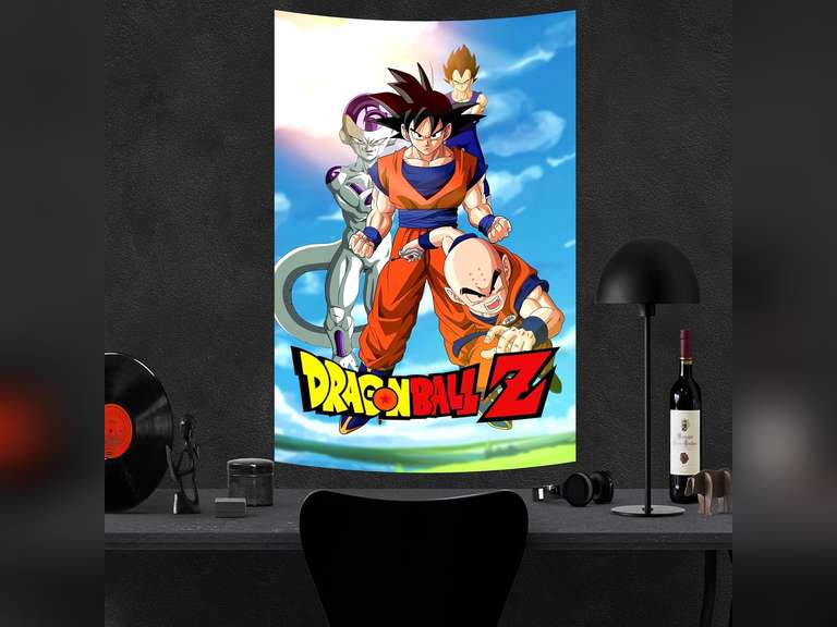 Dragon Ball Z Tapestry, Anime Tapestry, Dragon Ball Z Poster, Goku ...