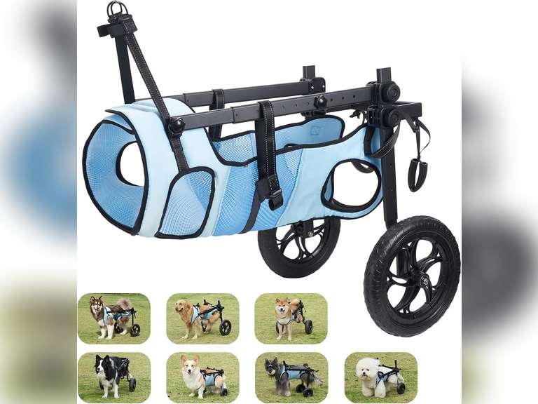 Dog Wheelchair for Back Legs, Dog Wheelchair Cart, Doggy/cat ...