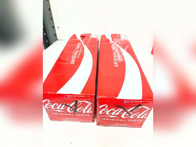 Coca-Cola Fridge Pack Soda Soft Drink, 12 fl oz Cans, 24 Pack - Classic ...