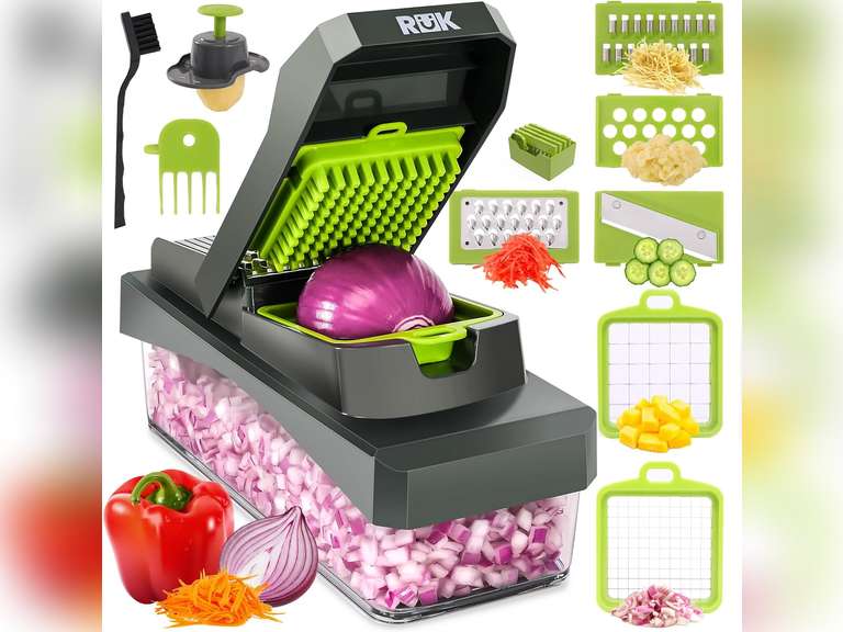 Vegetable Chopper, Cheese Slicer, Food Chopper, Veggie Chopper, Onion ...