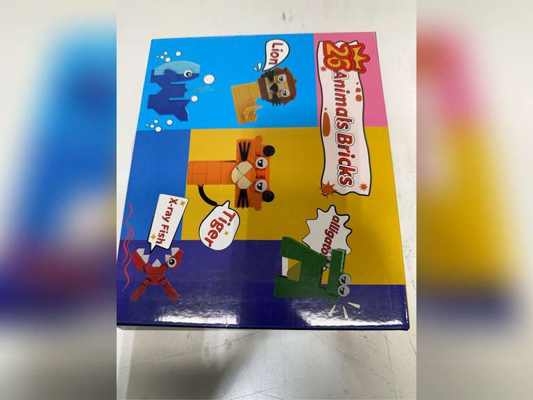 HOGOKIDS Animal Alphabet Lore Building Blocks - A-Z Alphabet Building ...