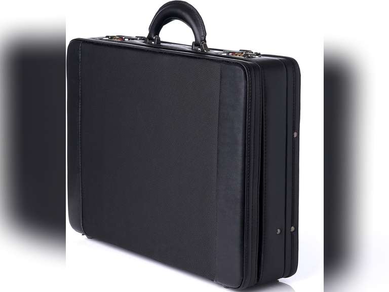 Alpine Swiss Expandable Attache Case Dual Combination Lock Hard Side ...