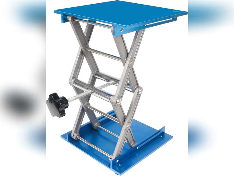 XUNKUNER Lab Jack, 8x8 inch Aluminum Oxide Lifting Platform Lab Lifter ...