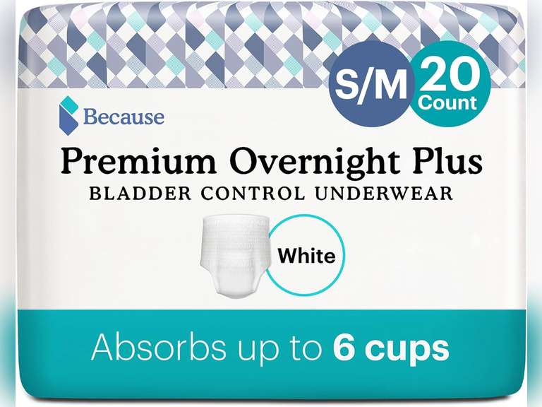 Because Overnight Absorbency Pull Ups - Adult Disposable Incontinence ...