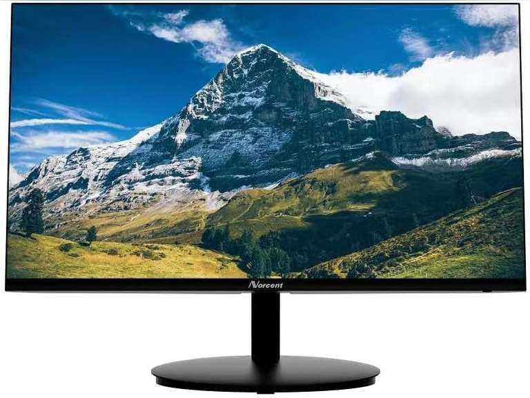 22 Inch Monitor with HDMI VGA Port, 1080P 75Hz Full HD VA LED Ultra ...