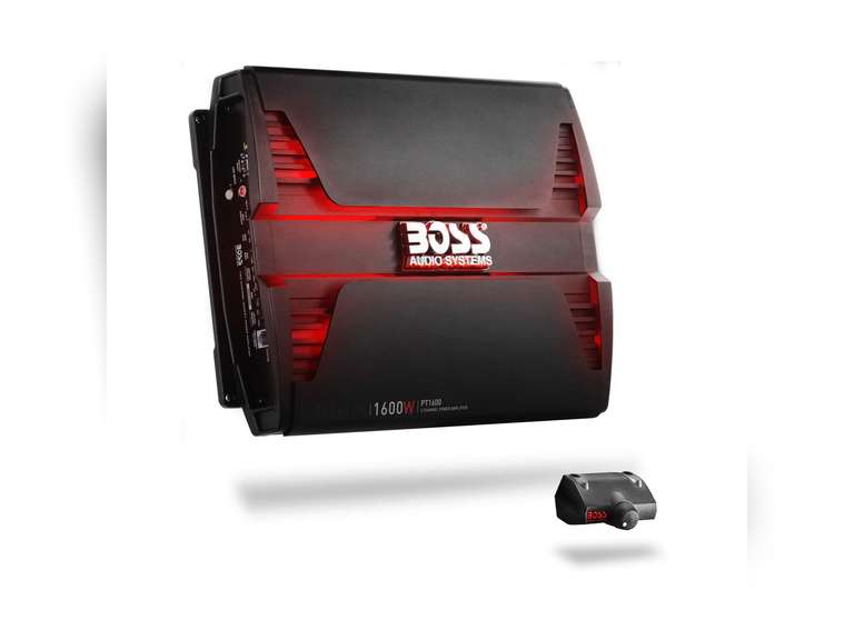 BOSS Audio Systems PT1600 Phantom Series Car Stereo Amplifier 1600 High ...