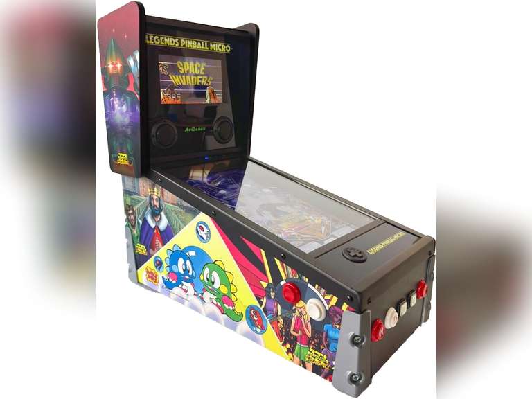 Legends Pinball Micro, Arcade Machine Console, Classic Retro Video ...