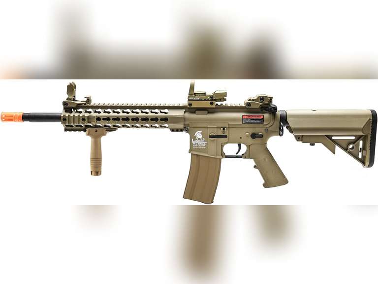 (See pictures)Lancer Tactical Gen 2 M4 Carbine 10' Keymod Piactinny ...