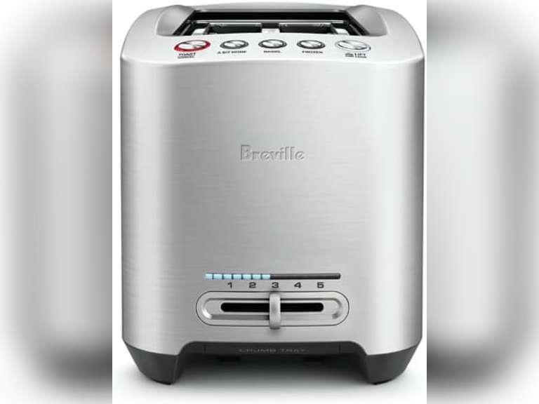 Breville Die-Cast Smart Toaster, 2-Slice, Brushed Stainless Steel 150 ...