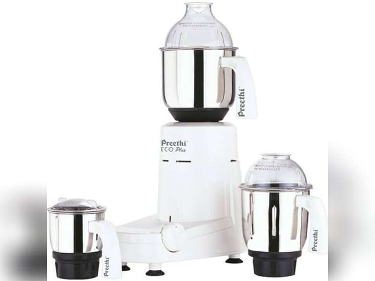 Preethi Eco Plus Mixer Grinder, 110-Volts 145 - Quarter Price