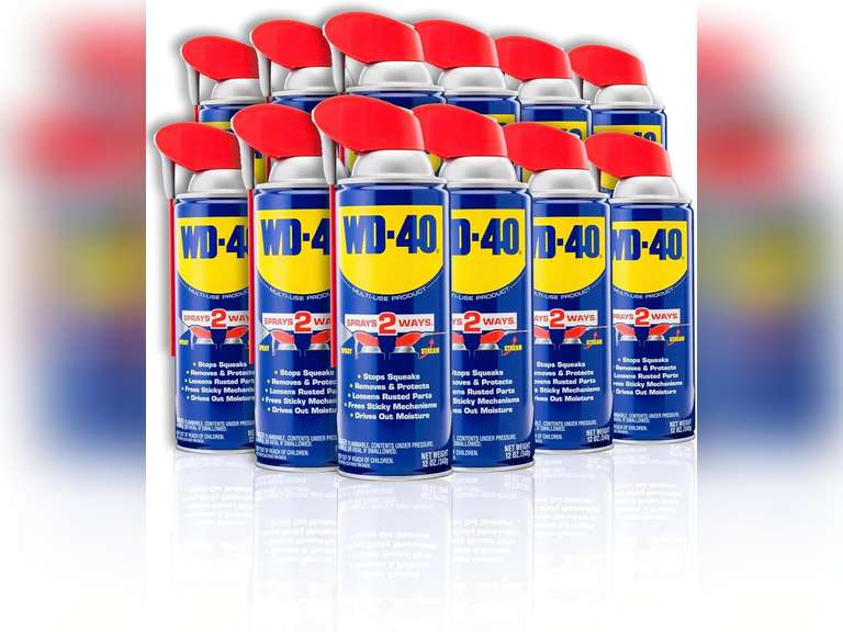 WD-40 Original Formula, Multi-Use Product with Smart Straw Sprays 2 ...