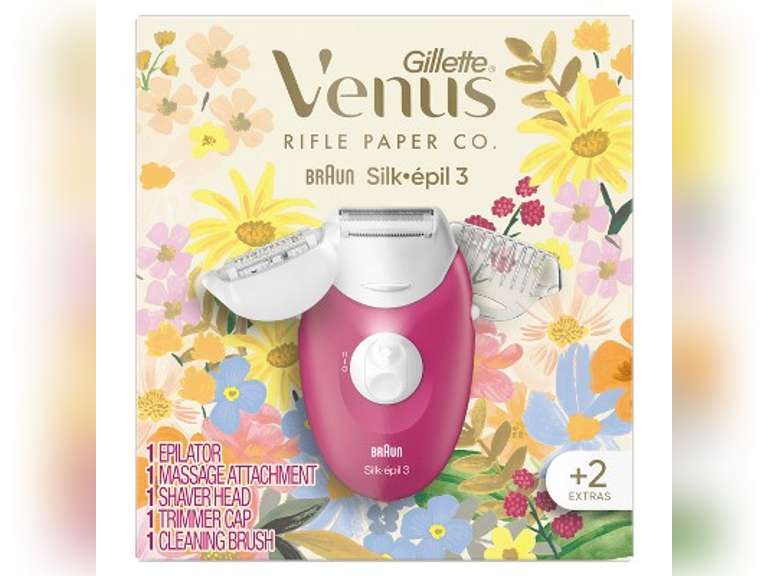 Rifle Paper Co. + Venus Epilator with Shaver & Trimmer Attachments 40 ...