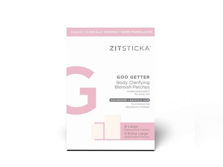 ZitSticka Goo Getter Body Acne Pimple Patches - 9ct 18 - Quarter Price