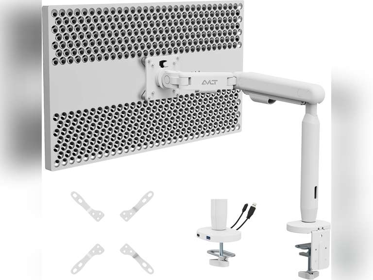 AVLT Single 17"-40" Ultrawide Easel Monitor Arm for Screens Up to 24.3 ...