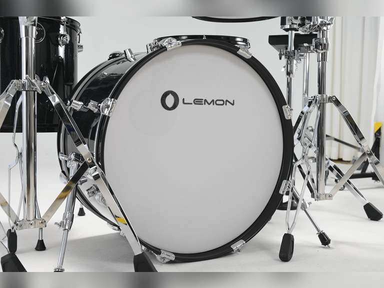 Lemon T950 Acoustic-Style All Mesh-Head Electronic Drum, Black (20"x12 ...