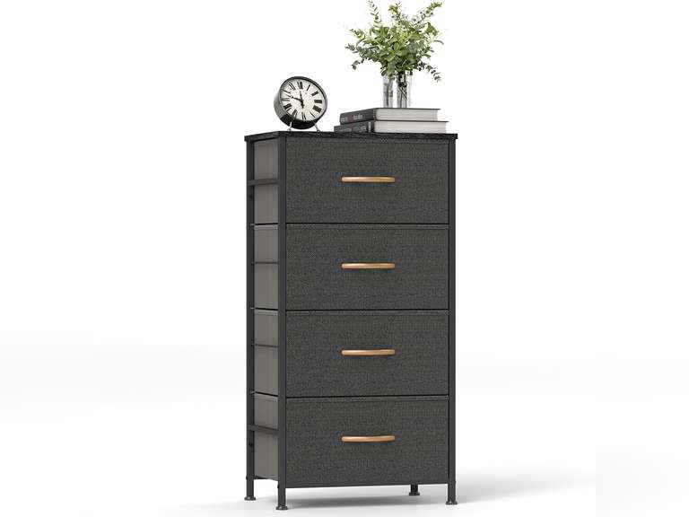 ROMOON Dresser for Bedroom with 4 Drawers, Small Dresser for Closet ...