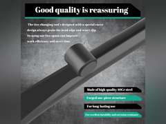 2 PCS Tire Mount and Demount Iron, 34645 Tire Iron, Tire Bars for Semi ...