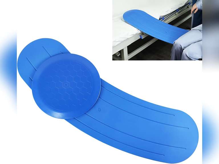 LOSCHEN Slide Transfer Board with Turntable, Slide Assist Device for ...