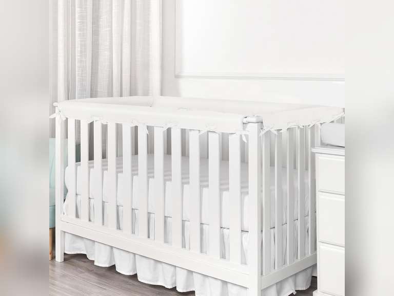4Pcs Crib Rail Covers for Teething, Corner Protector Proofing, Crib ...