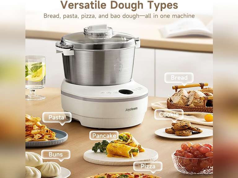 Joydeem Electric Dough Maker with Ferment Function, 5Qt Dough Mixer ...